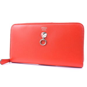 Fendi | Bags | Fendi Long Wallet Dot Com Calf Red Sa Rank | Poshmark